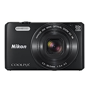 Nikon Coolpix S7000 16 MP Digital Camera with 20x Optical Image Stabilized Zoom 3-Inch LCD (Black)