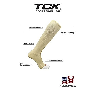 TCK Prosport Performance Tube Socks (Vegas Gold, Medium)