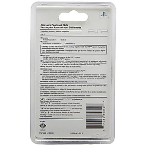 Sony Computer Entertainment PSP Accessory Carrying Case And Cloth