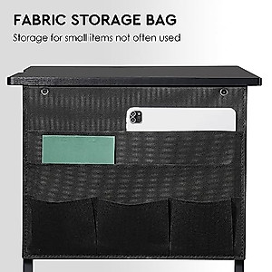 Ｍａｉｈａｉｌ Maihail Home Office Desk with Drawers and Shelves, 55” Computer Corner Desk for Small Space, Small L Shaped Desk with Side Storage for Bedroom, Black