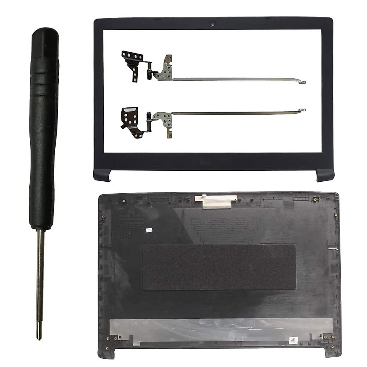 Laptop Replacement Parts Fit Acer Aspire A515-51 A515-51G (Top Cover Case+Front Bezel Cover+LCD Screen Hinges Hinges)