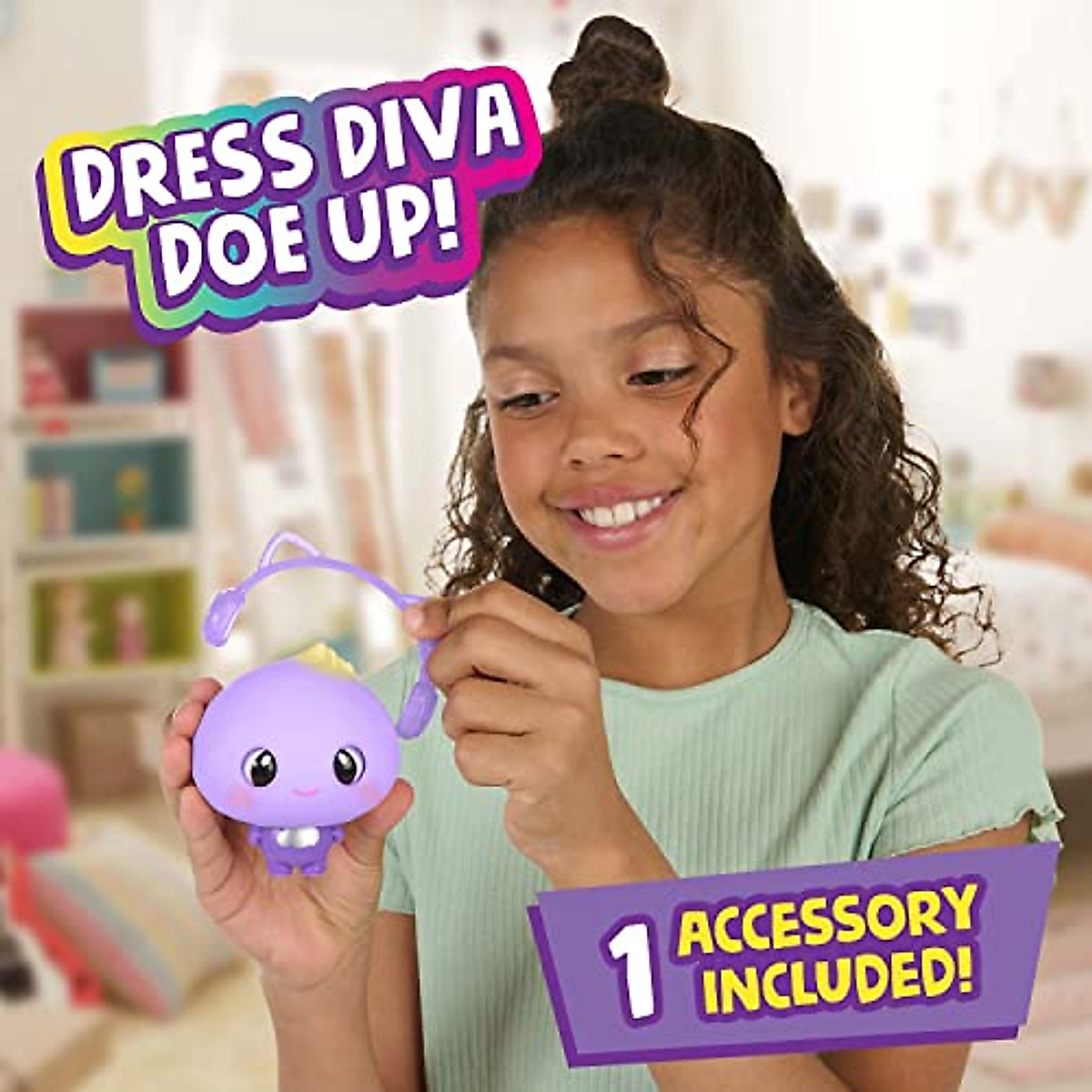 My Squishy Little Music Series by WowWee - Diva Doe (Purple)