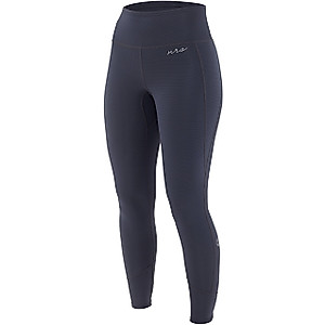 NRS Women's HydroSkin 0.5 Neoprene Pant - for Kayaking, Canoeing, Rafting, Paddling Dark Shadow
