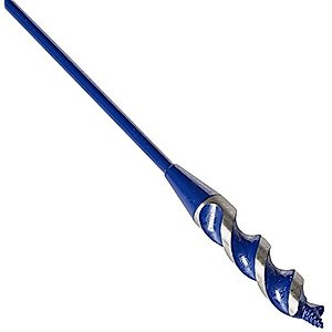 IRWIN 1890754 Flexible Installer Drill Bit with Auger Tip, 1-Inch Shank, 36-Inch Length