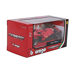 Bburago Ferrari F1 SF71H #5 Sebastian Vettel 2018 1/43 Diecast Model Car 36809