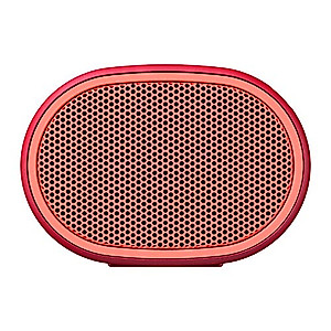 Sony SRS-XB01 Compact Portable Bluetooth Speaker: Loud Portable Party Speaker - Built in Mic for Phone Calls Bluetooth Speakers - Red - SRS-XB01