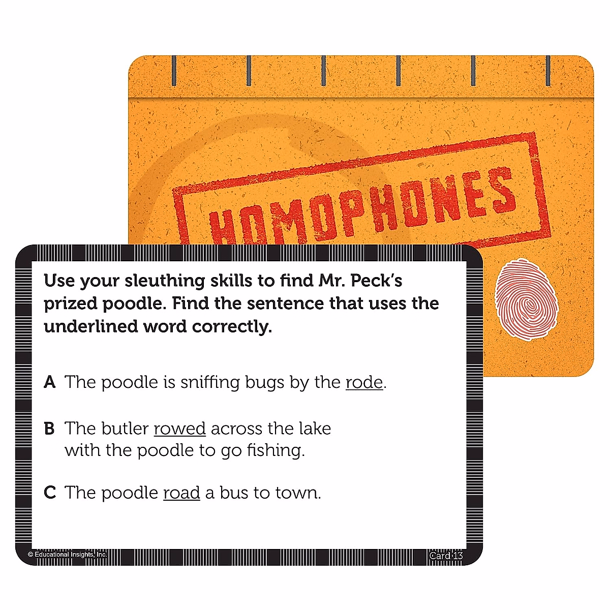 Educational Insights Super Sleuth Vocabulary Game