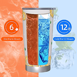 Vagaus Birthday Gifts for Women Tumbler 20oz, Birthday Decorations (60th Birthday Gifts for Women, 6.7"*3.4")