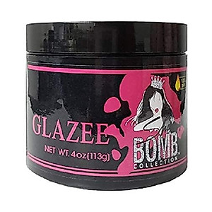 she is bomb collection Glazee 4oz For Edges, Braids, and Twist Outs