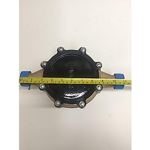 Badger 1" M55 Water Meter FRB Direct Read Cubic Feet