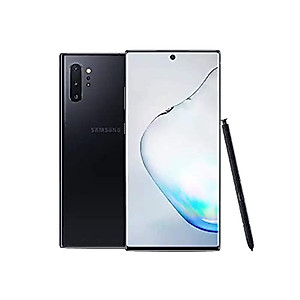 Samsung Galaxy Note 10+ Plus N975 6.8" Android 256GB Smartphone (Renewed) (Silver, T-Mobile)
