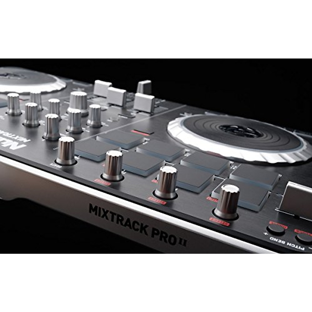Numark Mixtrack Pro II USB DJ Controller with Integrated Audio Interface and Trigger Pads