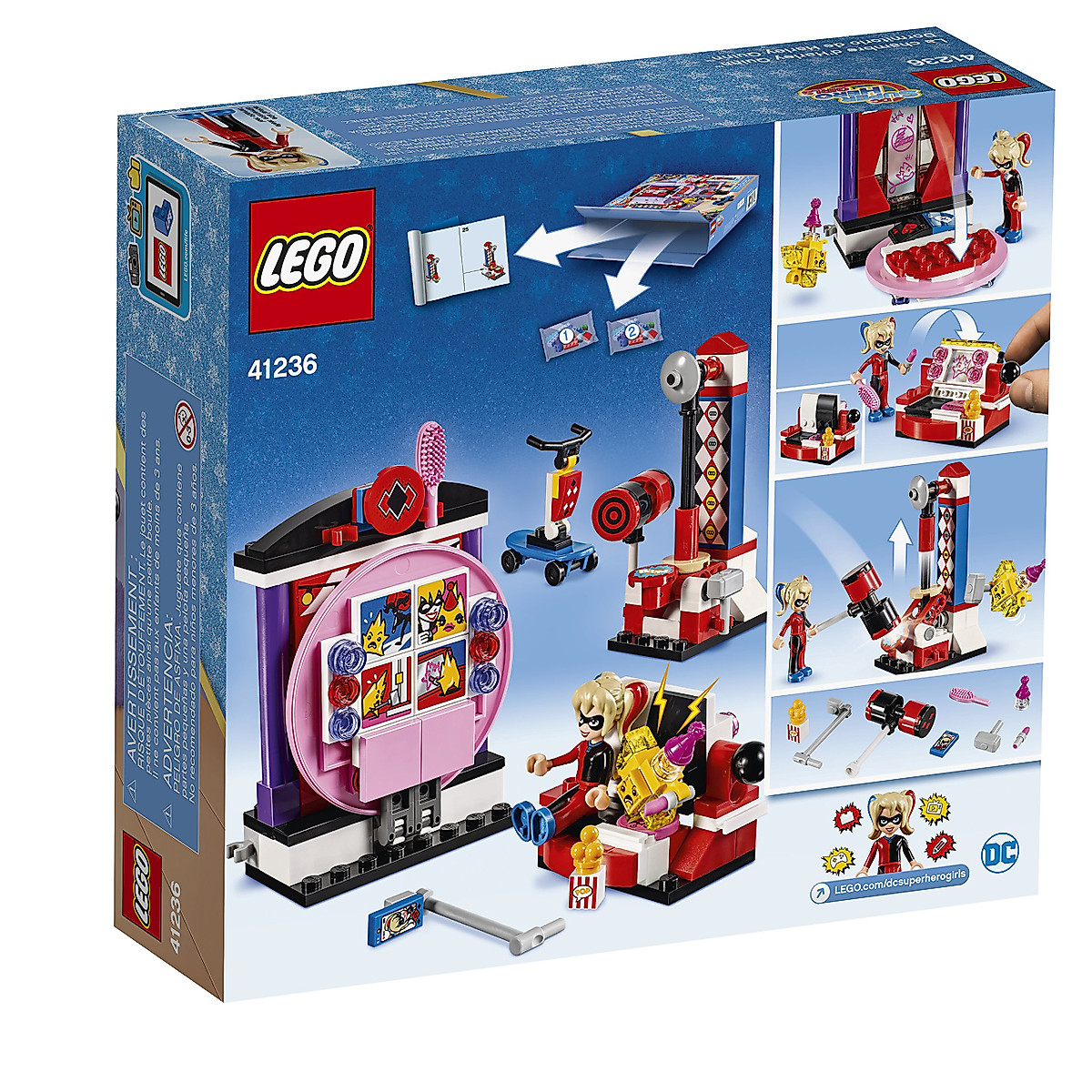 LEGO DC Super Hero Girls Harley Quinn Dorm 41236 Building Kit (176 Piece)