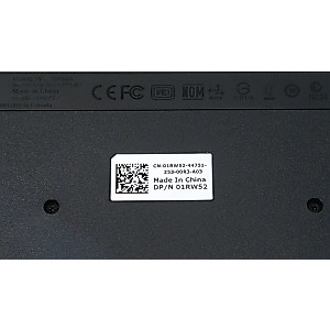 Genuine 1RW52 KB522 X20M8 7VHY1 Dell Business Multimedia USB Wired 104-Key 14-Hot Keys 2 USB Hub Keyboard Compatible Part Numbers: 1RW52, KB522, X20M8, 7VHY1