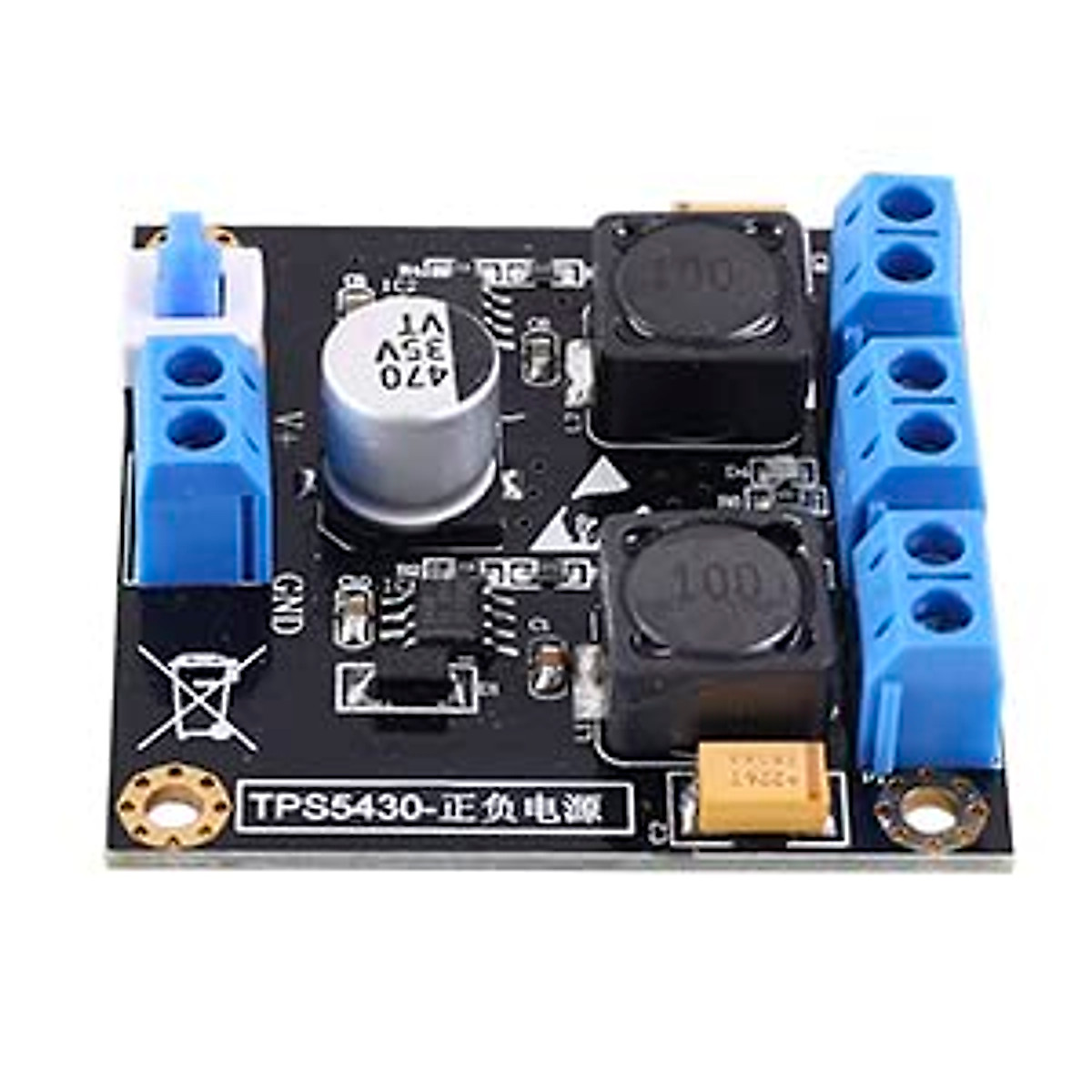 DONGKER TPS5430 Voltage Regulator Module,DC-DC -12V 12V Positive Negative Dual Output Module Power Supply Module with Switching