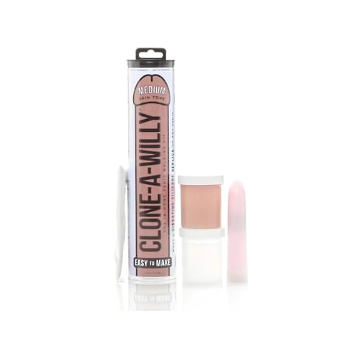 CLONE-A-WILLY - Silicone Penis Casting Kit for DIY Dildo (Light Skin Tone)