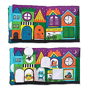 Melissa & Doug Soft Activity Baby Book - The Wonderful World of Peekaboo! - Lift The Flap Busy Book For Toddlers, Sensory Toys For Babies And Toddlers