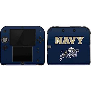 Skinit Decal Gaming Skin Compatible with 2DS - Officially Licensed College Navy Design