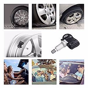 SEINECA 56029527AA 433MHz Tire Pressure Monitoring System (TPMS) Sensor Compatible with Dodge Charger Journey Grand Caravan Magnum Routan Chrysler 300 Sebring Town & Country