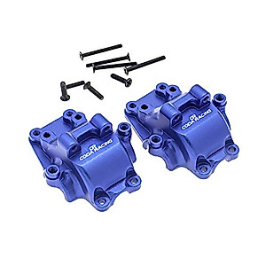CODA RACING 2Pcs Alloy Front&Rear Differential Housing for Traxxas 1/18 LaTrax Teton Desert Prerunner Rally SST -Replaces Part 7530