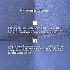 KBIKO-zxl 1 Pack Lounge Chair Cushion Indoor Outdoor Chaise Lounge Cushions with Cap Perfect for Garden Patio Mattress for Zero Gravity Chair (Blue)