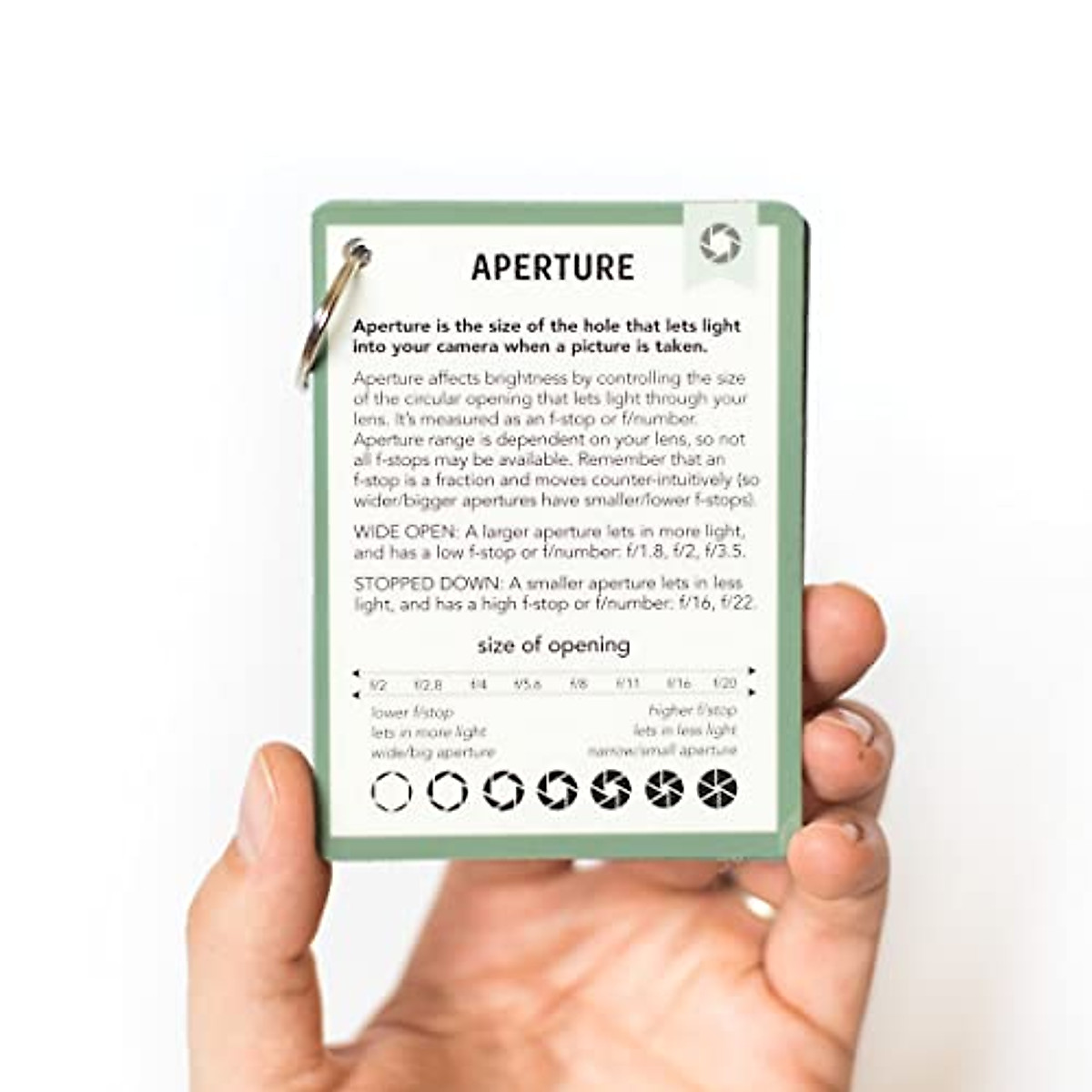 Photography Cheat Sheet Cards (Set of 2 Decks) - DSLR Camera Photography and Composition/Lighting Sets - Plastic Reference Cards | Snap Happy Mom (Classic)