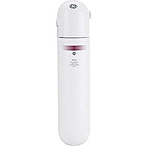 GE Under Sink Water Filter System for Kitchen & Bath | Water Filtration System Reduces Impurities| GXULQ, 4.60 x 8.50 x 14.50 inches,White