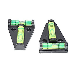 X-Haibei 2 Pack RV T Type Bubble Level for Trailer Camper Motorhome Furniture