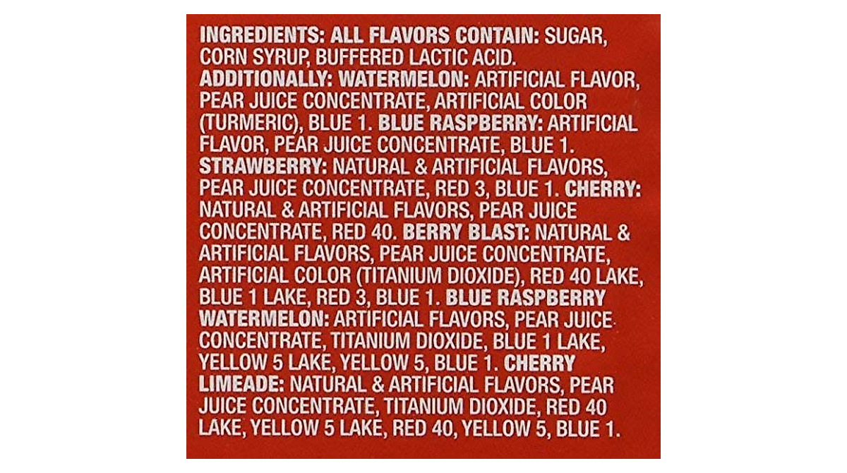 Ring Pop Hard Candy Variety Pack - 44 Count