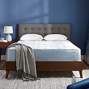 Molecule CopperWELL 13" Hybrid Cooling Gel Memory Foam and Encased Coil Medium Firm Mattress, Queen