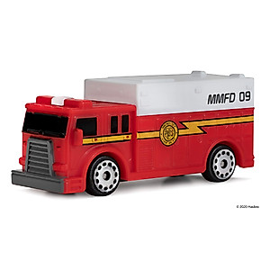 Micro Machines World Packs, Fire & Rescue - Features 5 Highly Detailed Vehicles: Ladder and Heavy Duty Trucks, Ambulance, Command Car, Fire Chief and Corresponding MM City Scene - Collect Them All