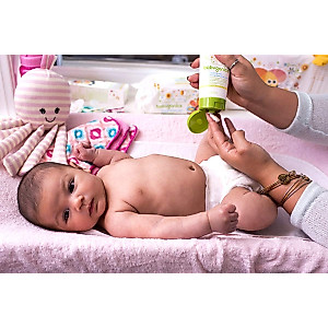 Babyganics Baby Diapers, Size 3 (16-28 lbs) 184 Count- Ultra Absorbent, Unscented, Made without Chlorine, Latex