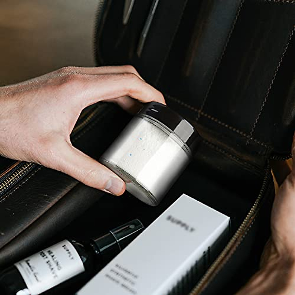 Hoa Kinh 4Ounce Glass Jars with Lids, 12 Pack Mini Round Set Glass Jars Canning Storage Jars Containers for Storing Lotions, Powders, and Ointments