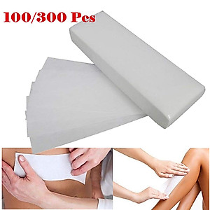 ROSENICE 100pcs Wax Strips Paper Professional Facial Body Hair Removal Depilatory Nonwoven Epilator