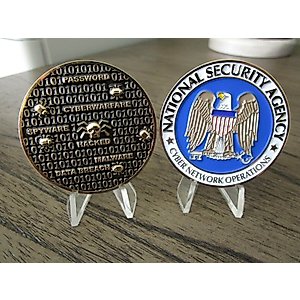 Oneworldtreasures National Security Agency Cyber Network Operations NSA CNO SIGINT Challenge Coin
