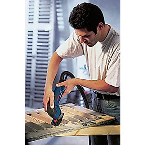 Bosch 2608605166 Delta Sanding Sheets with Wood-Paints, Velcro Type, 32mm, P40 Grit, Red, Pack of 5