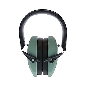Walker's Earmuffs, Slim Passive-Sage Green w/FDE Logo, One-Size