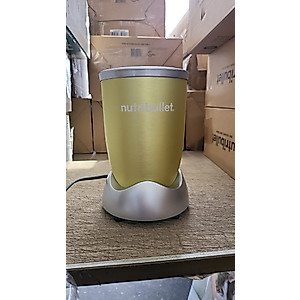 NutriBullet Pro 900 Watt Hi-Speed Blender/Mixer Twist and Blend 9-Piece Set (Yellow)