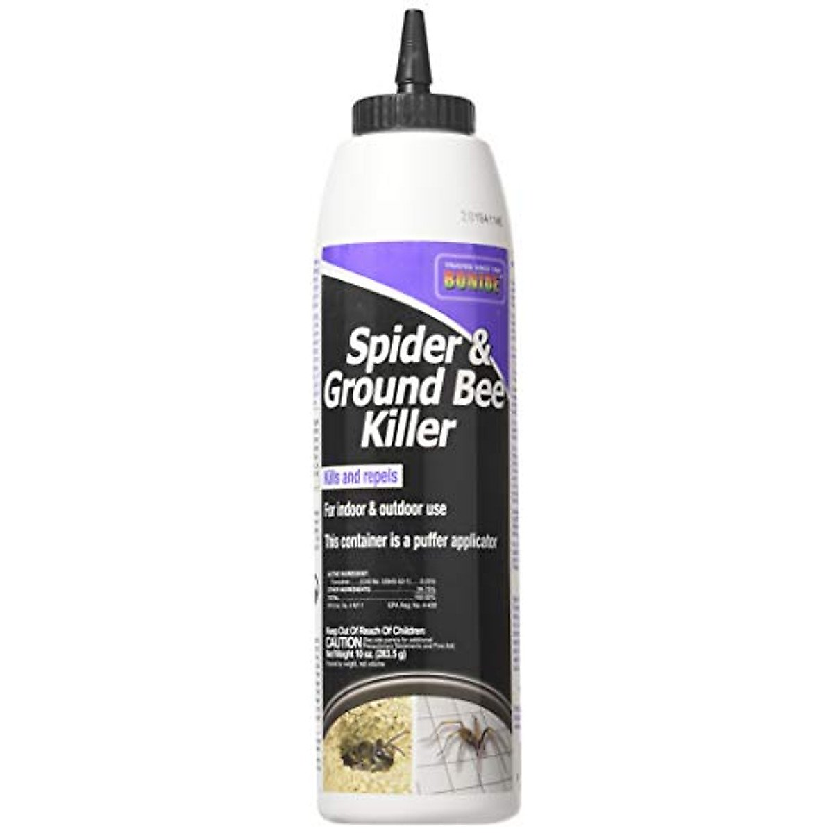 Bonide 363 Spider and Ground Bee Killer, 2 Pack of 10 oz