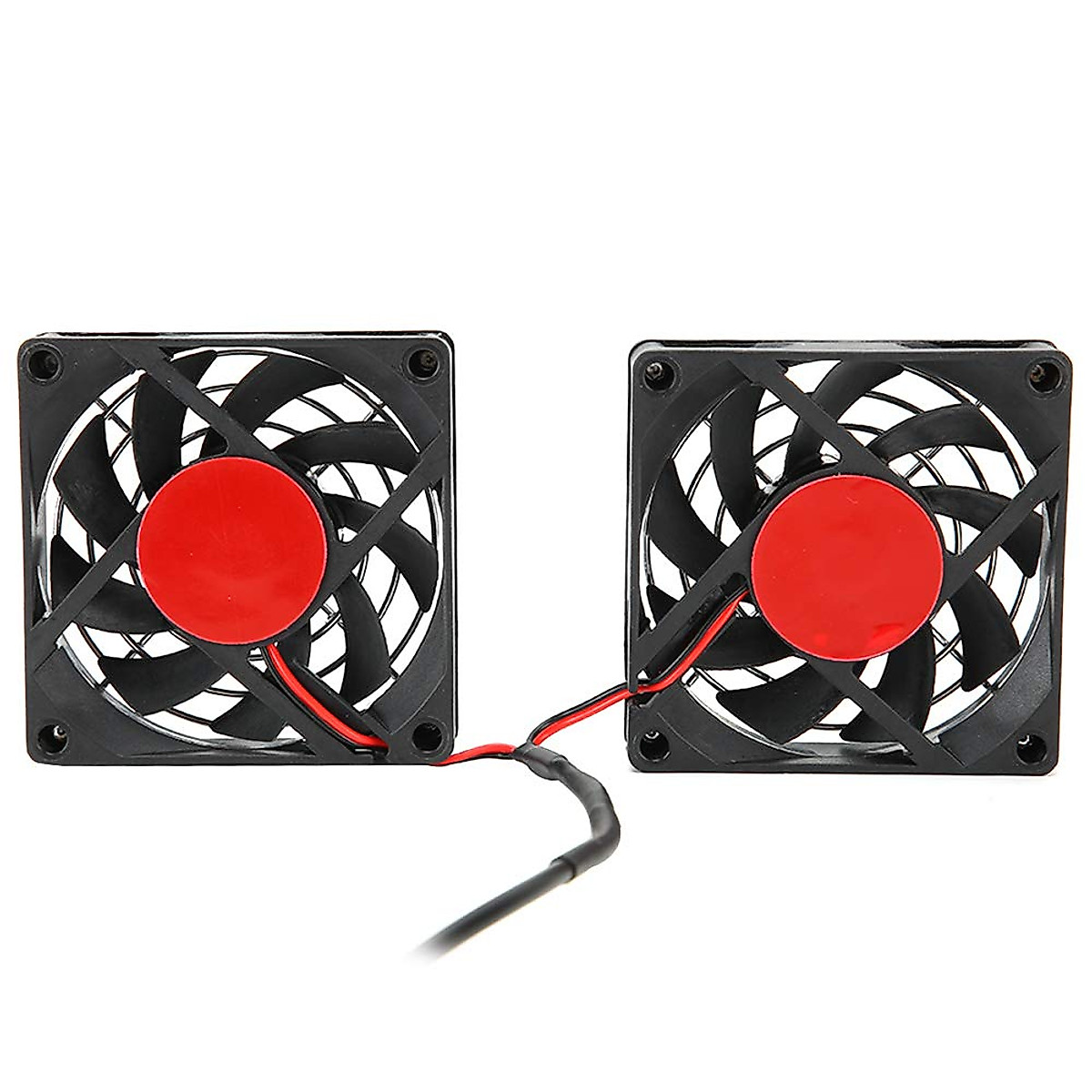 Router Fan Cooler,5V Quiet USB Router Heat Dissipation Dual Cooling Fan,for ASUS RT-AC68U AC86U EX6200 for Tengda AC15 Router
