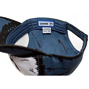 Clementines Custom Blood Stain & Dirt Dead Zombies Cap Hat Unisex Slate