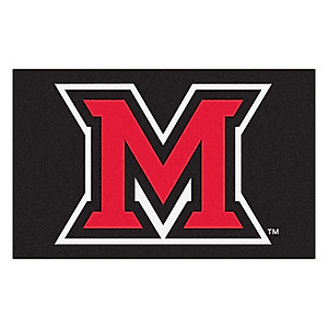 Miami Ohio Redhawks NCAA Ulti-Mat" Floor Mat (5x8')"
