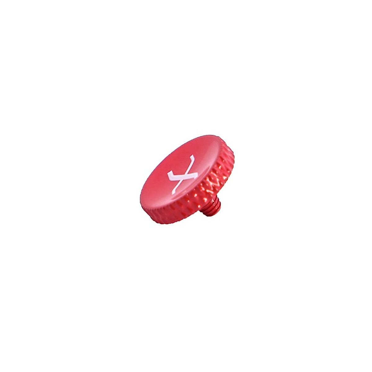 KOLHOFFR 3Packs Red with White X Soft Shutter Release Button high-end Pure Copper Camera Shutter Button