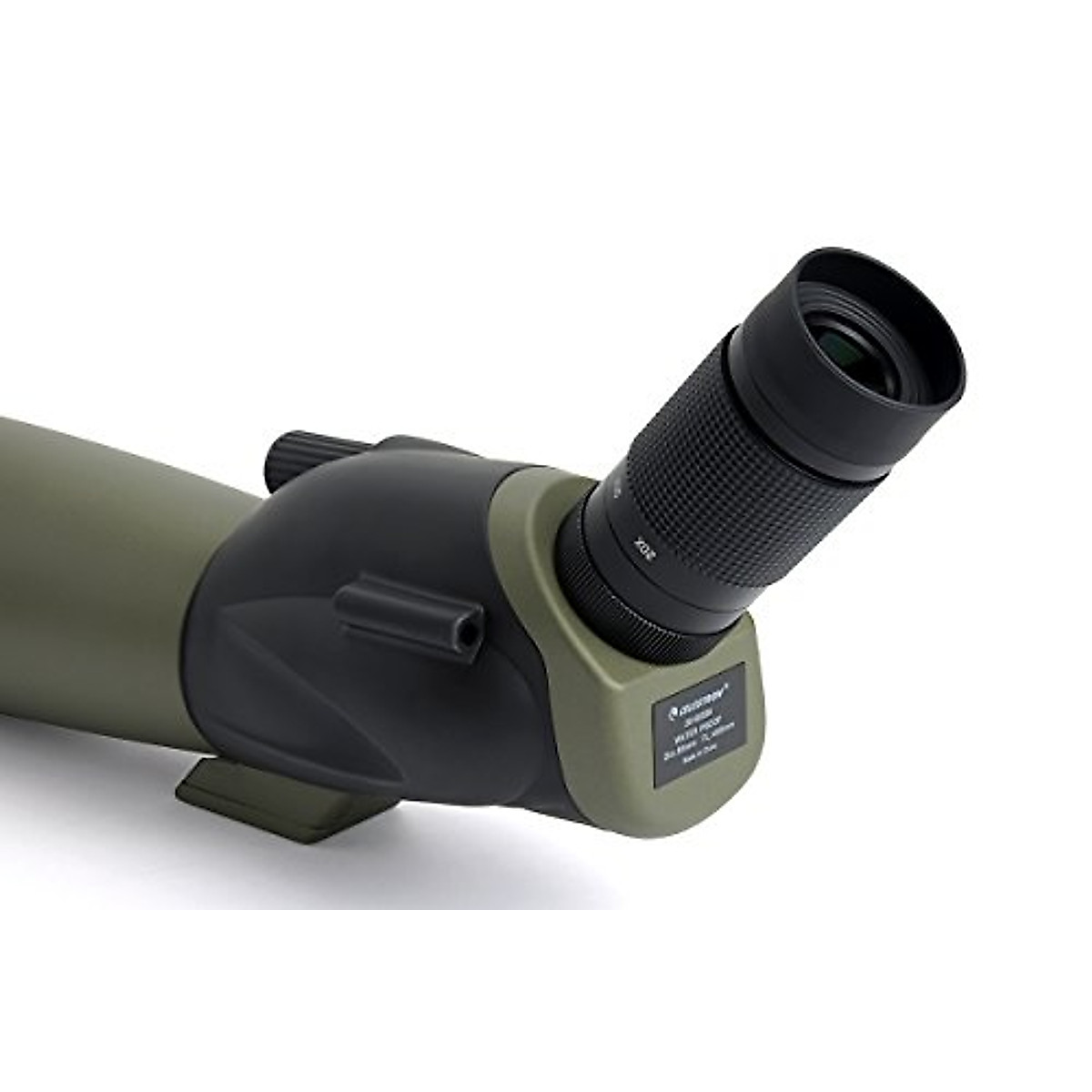 Celestron – Ultima 80 Angled Spotting Scope – 20-60x Zoom Eyepiece – Multi-coated Optics for Bird Watching, Wildlife, Scenery and Hunting – Waterproof and Fogproof – Includes Soft Carrying Case