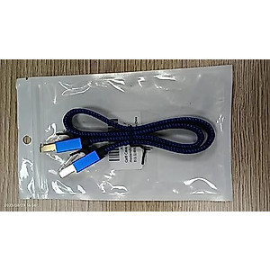 LEKVKM Cat 8 Ethernet Cable 30 FT High Speed Long Internet Cable Nylon Braided Network Cable RJ45 Connectors SSTP Shielded Flat LAN Cable Cat8 ethernet Cables 30feet for PC