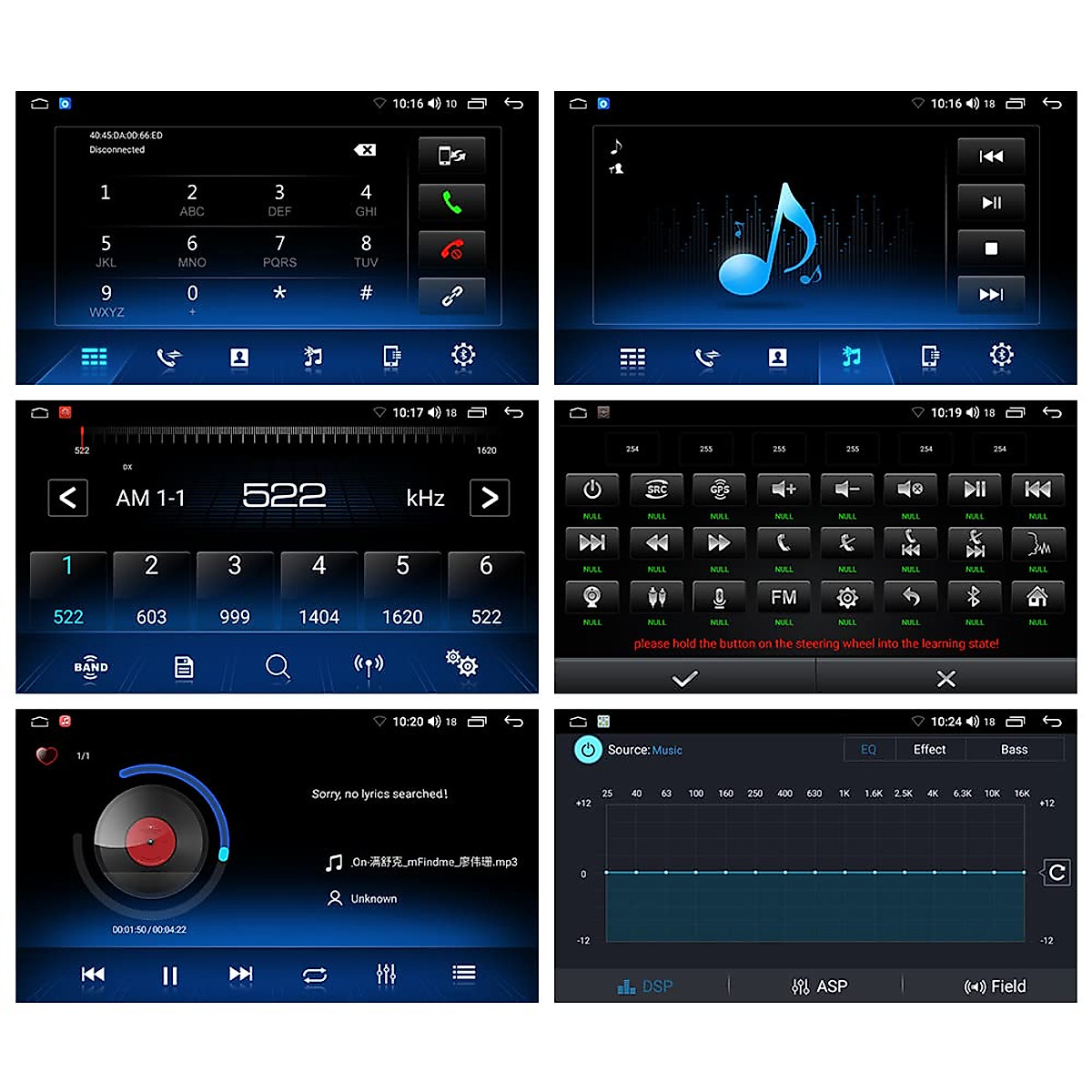 YULU Android 10 Car Stereo Head Unit for Toyota Tundra 2007 to 2013 and Sequoia 2008 to 2018 Car Radio GPS Navigation Multimedia Player with Carplay/Bluetooth