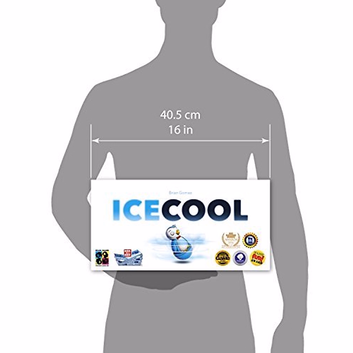 Brain Games: ICECOOL, A Fast & Fun Penguin Flicking Strategy Board Game, A Family Fun Game Everyone is Sure to Enjoy, For Ages 6 and up
