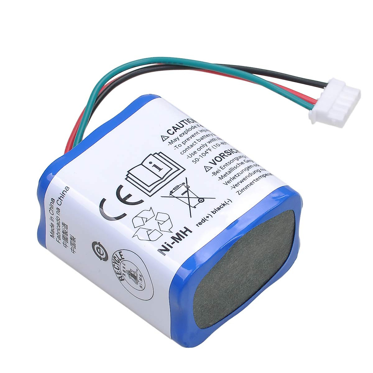 Batmax 3000mAh Ni-MH Battery Compatible with iRobot Braava 380 380t 390t Mint 5200 5200B 5200C Vacuum Cleaner