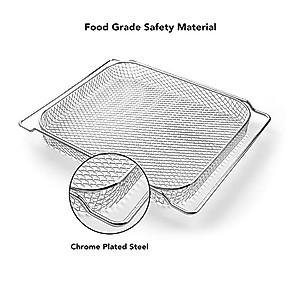 VAL CUCINA Air Fry Basket, Compatible with TA-25 Air Fryer Toaster Oven (Air Fryer Basket)