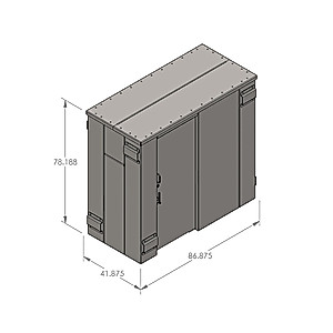 Swisher SR84X039G ESP Safety Shelter